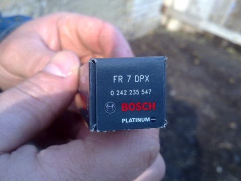 FR7DPX Свеча зажигания BOSCH | Запчасти на DRIVE2