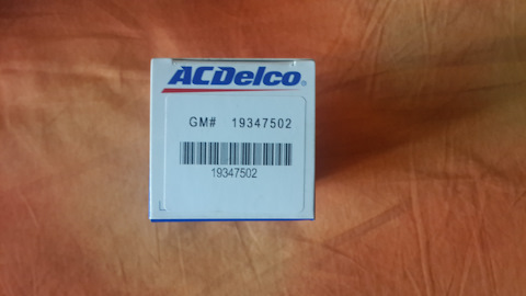 19347502 Датчик кислородный № 2 ACDelco | Запчасти на DRIVE2