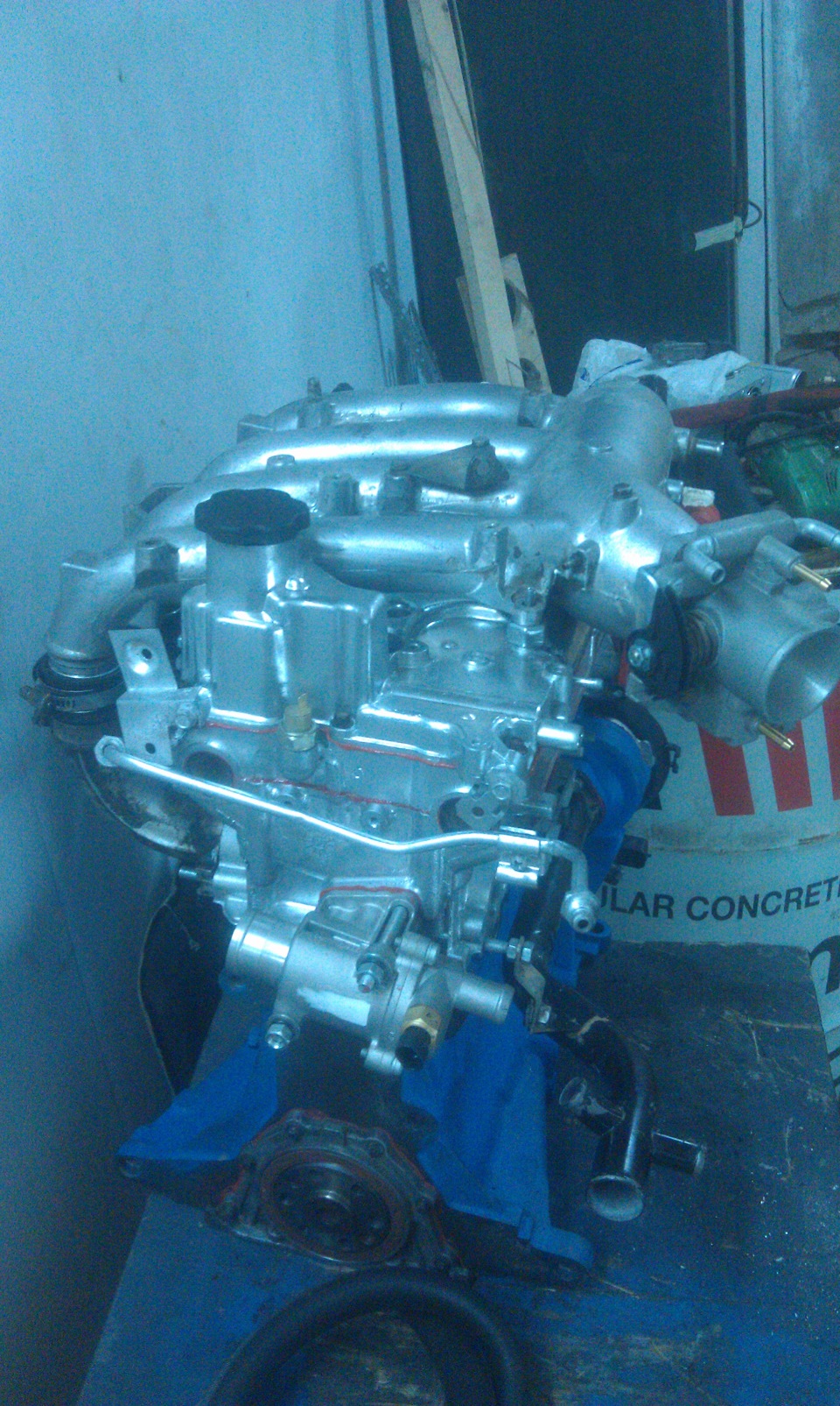 Сцепление, помпа, патрубки) — Lada Калина Хэтчбек (1G), 1,6 л, 2007 ...