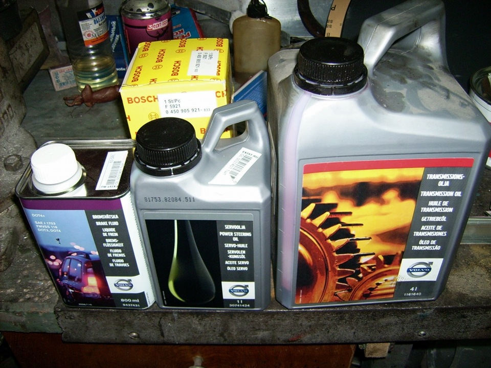 Очередное ТО — жидкости, пока АКПП — Volvo V40 (1G), 2 л, 2002 года ...
