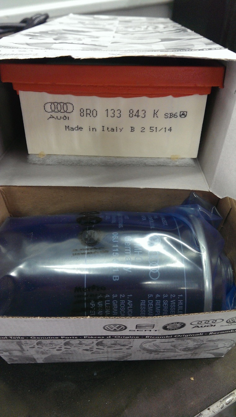 8R0133843K Фильтр воздушный VAG | Запчасти на DRIVE2