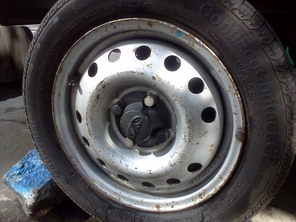 Покраска штампов=) — Daewoo Nexia (2G), 1,5 л, 2007 года | колёсные ...