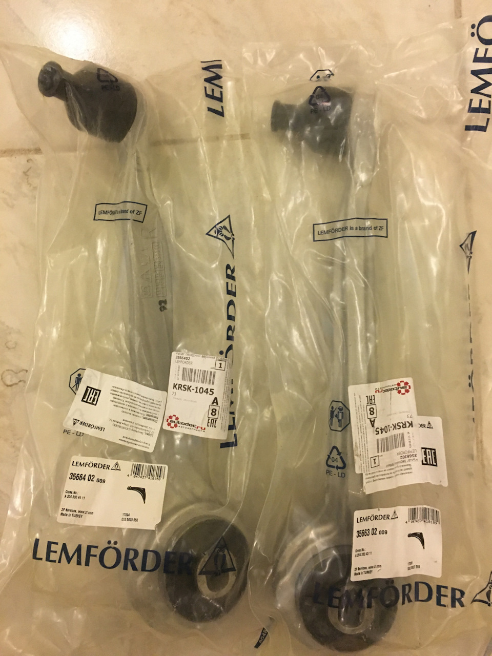 3566302 Рычаг подвески LEMFORDER | Запчасти на DRIVE2