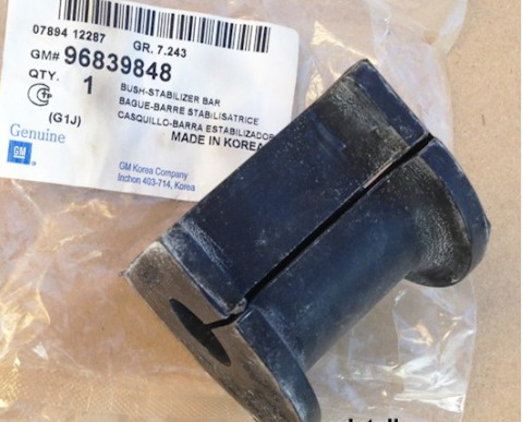 96839848 Втулка стабилизатора переднего GM | Запчасти на DRIVE2