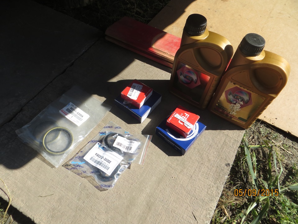 сальники, подшипники, масло, промывка и.т.д — Toyota Town Ace Noah, 2 л ...