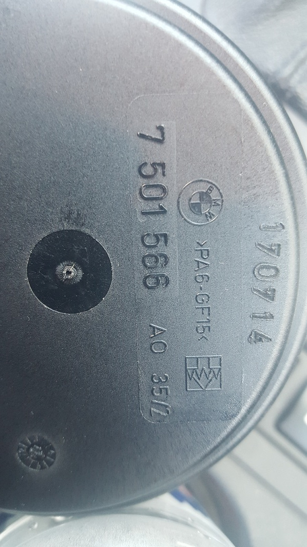 7501566 КЛАПАН, ОТВОДА ВОЗДУХА ИЗ КАРТЕРА BMW | Запчасти на DRIVE2