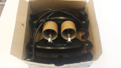 4G0698151B Комплект тормозных колодок VAG | Запчасти на DRIVE2