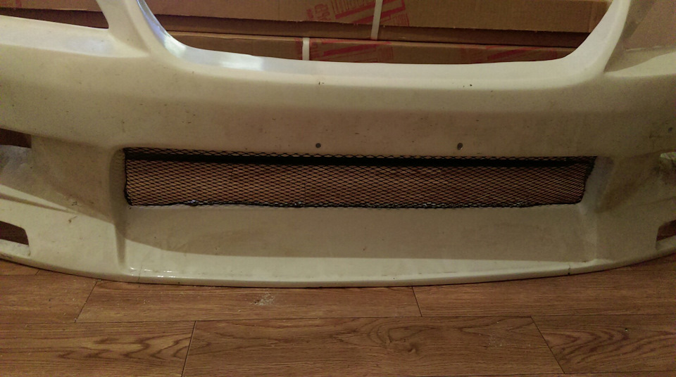 Бампер elixir. Сетка в бампер. — Toyota Altezza, 2 л, 2002 года ...