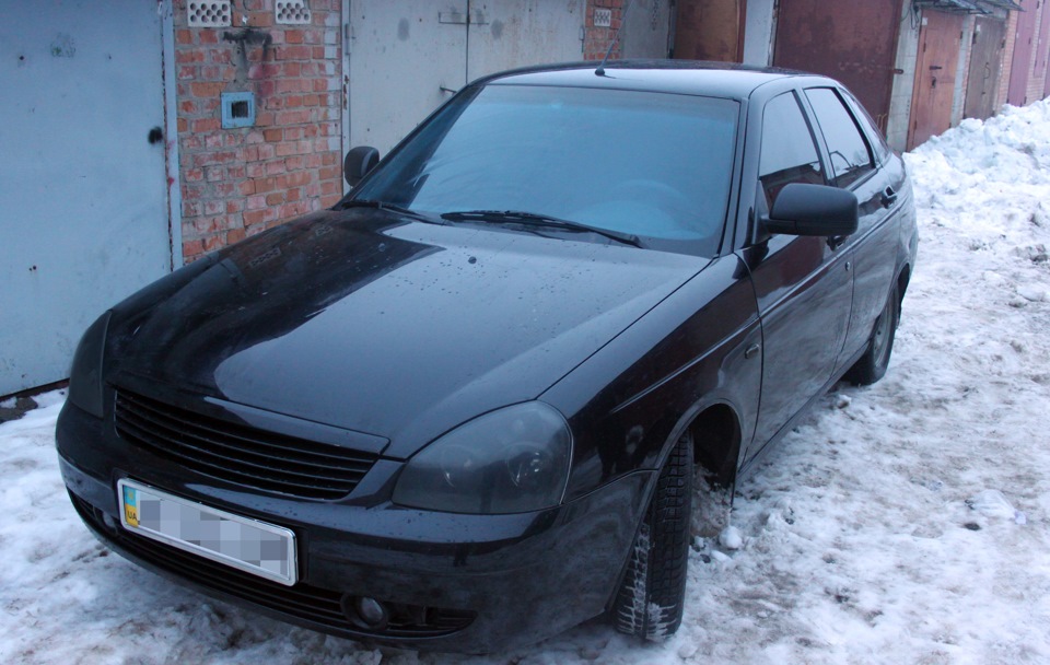 Новая решётка радиотора — Lada Приора хэтчбек, 1,6 л, 2012 года ...