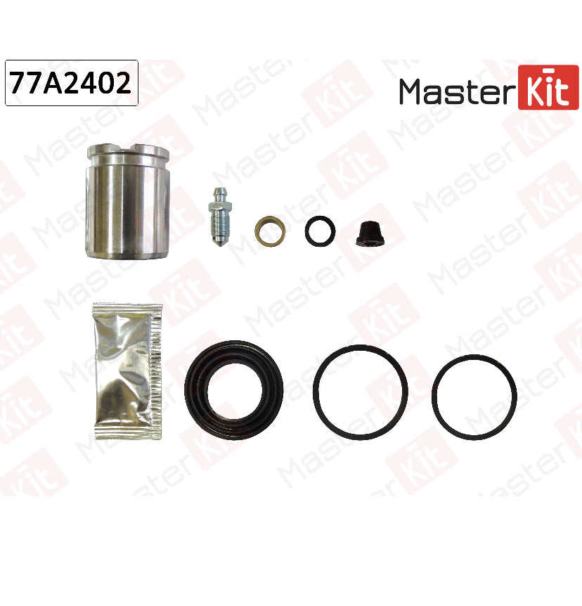 77A2402 Ремкомплект тормозного суппорта + поршень MasterKit | Запчасти на DRIVE2