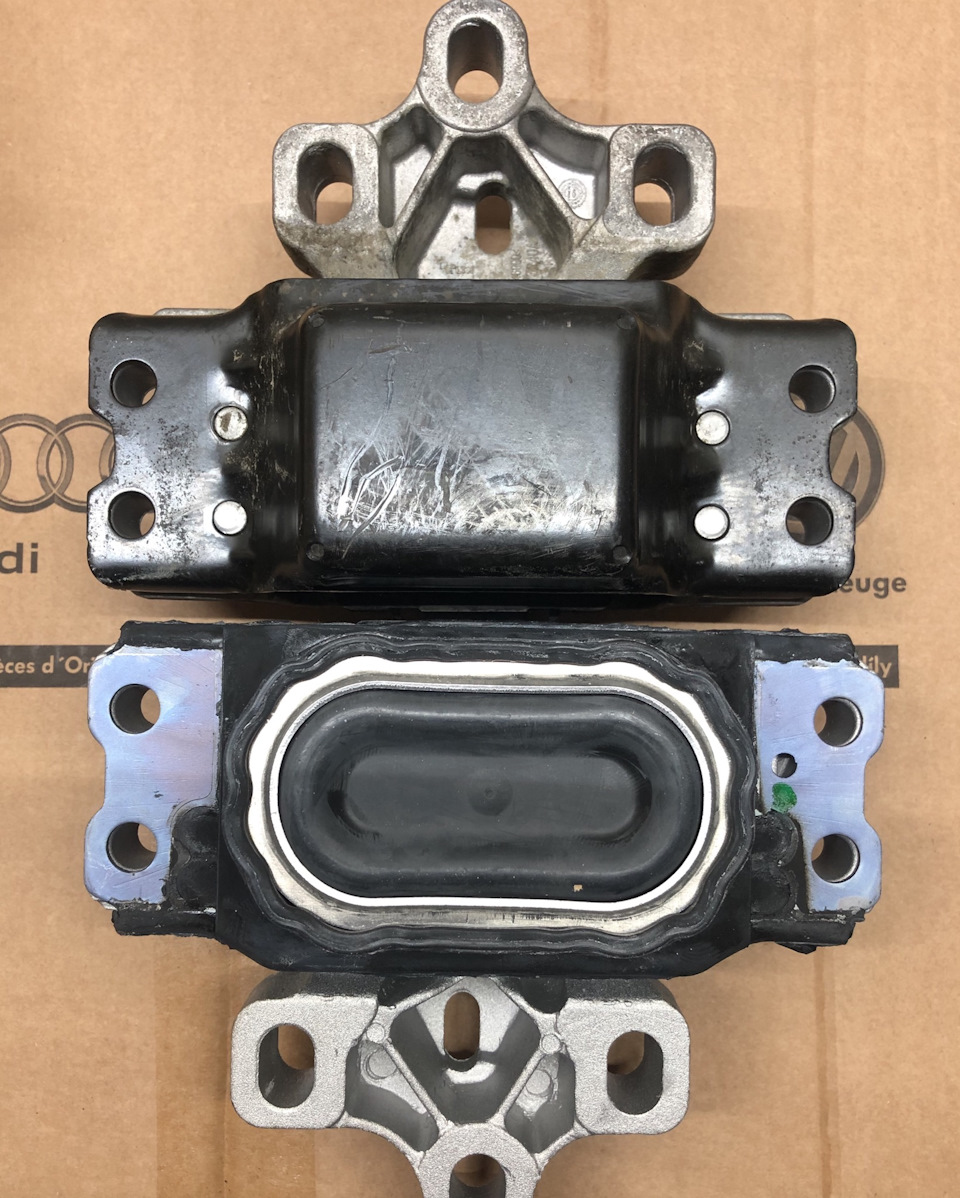 Гидро опора КПП от Audi 8J0199555D — Volkswagen Touran (1G), 2 л, 2013 ...