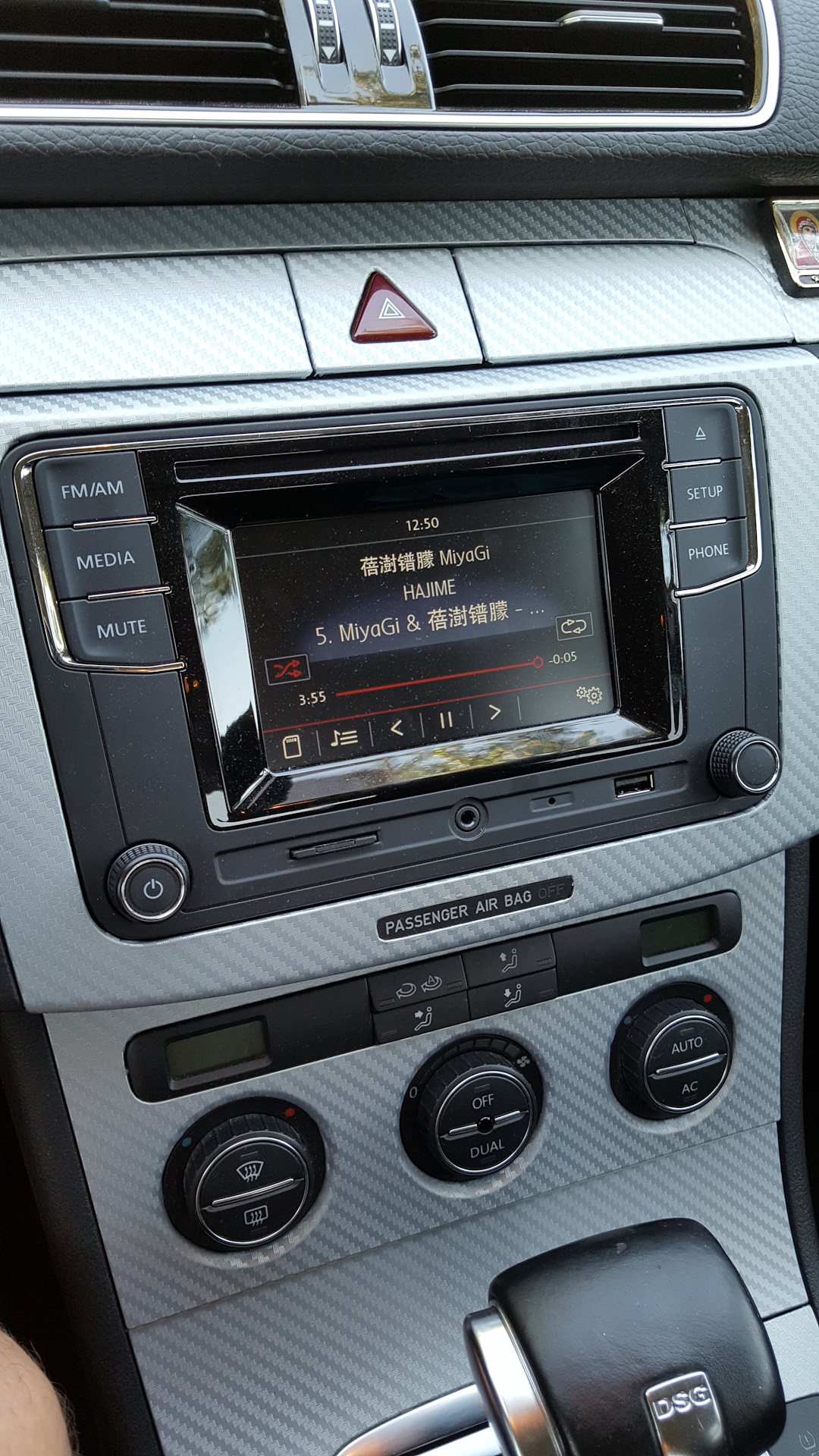 Поменял RCD310 на RCD330G — Volkswagen Passat B6, 2 л, 2008 года ...