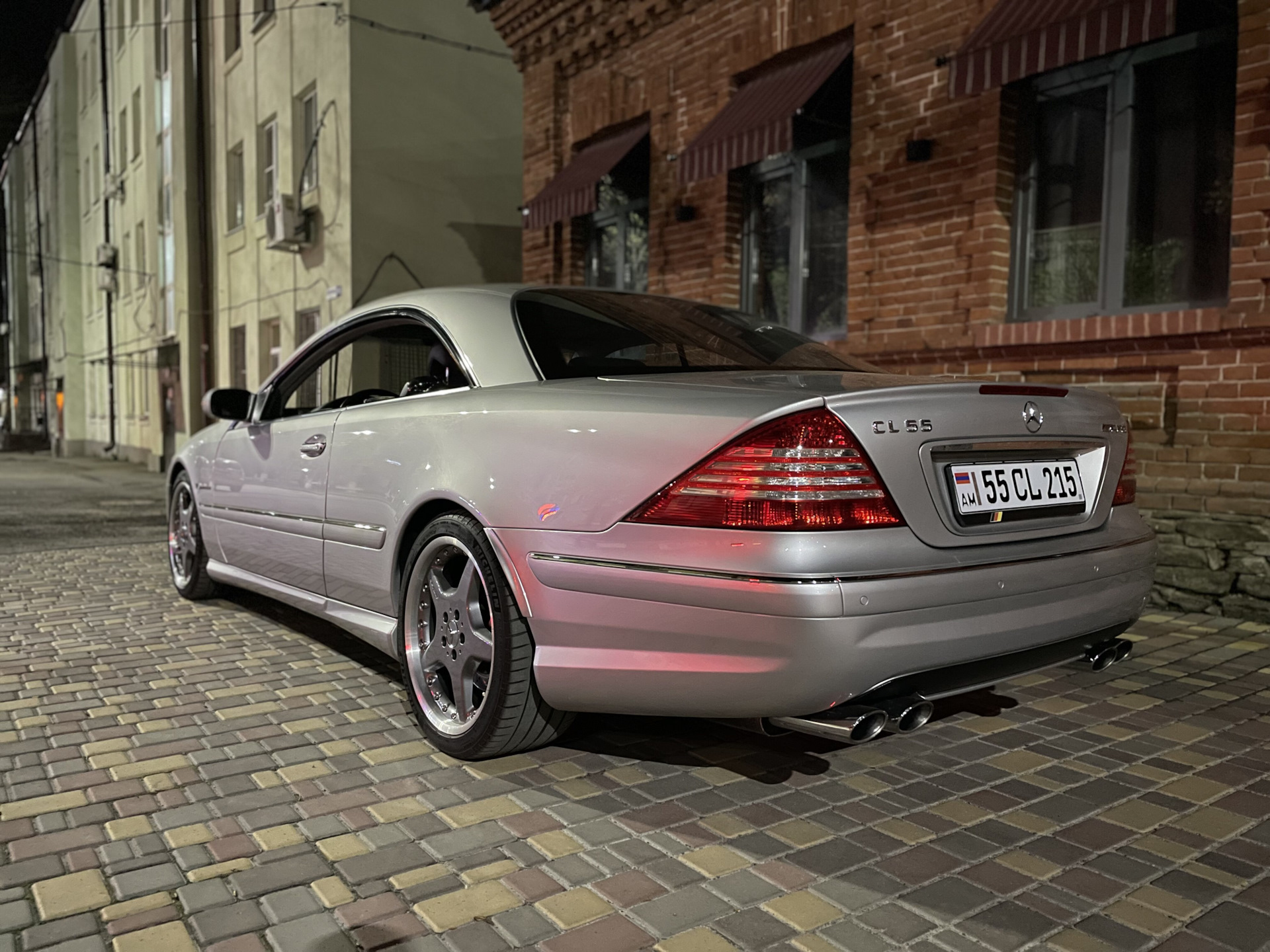 Однажды вечером — Mercedes-Benz CL 55 AMG (W215), 5,5 л, 2002 года ...