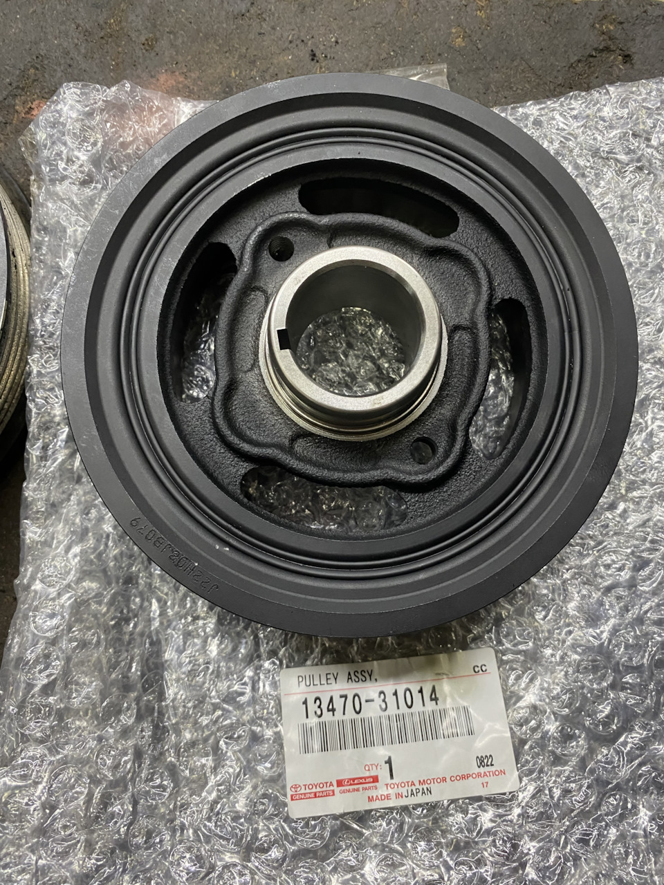 1347031014 ШКИВ КОЛЕНВАЛА 1GRFE TOYOTA LEXUS | Запчасти на DRIVE2