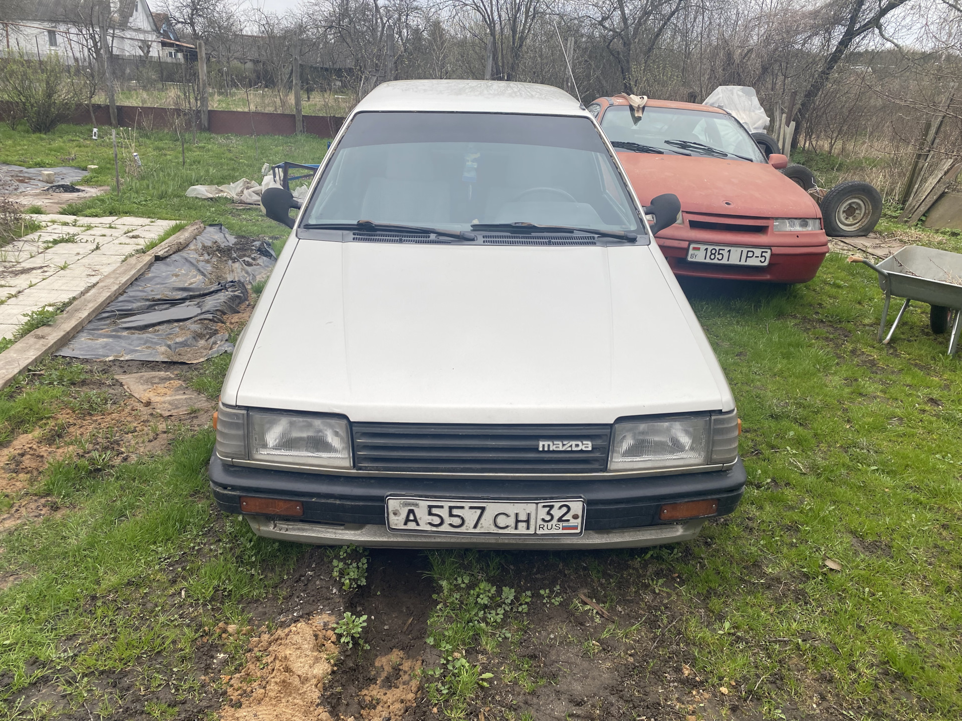 Застрял — Mazda 323 III, 1,3 л, 1987 года | покатушки | DRIVE2