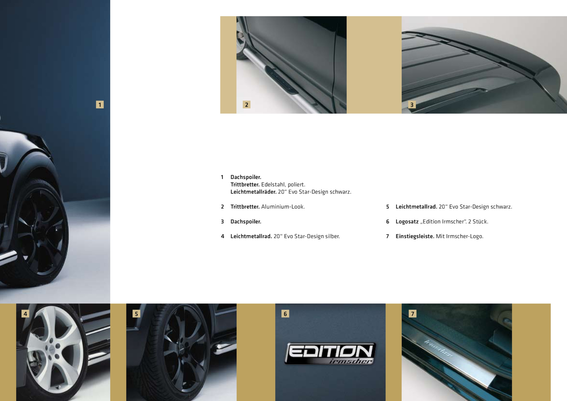 Брошюра Chevrolet Captiva 1 [Irmscher Edition] из Германии от Irmscher ...