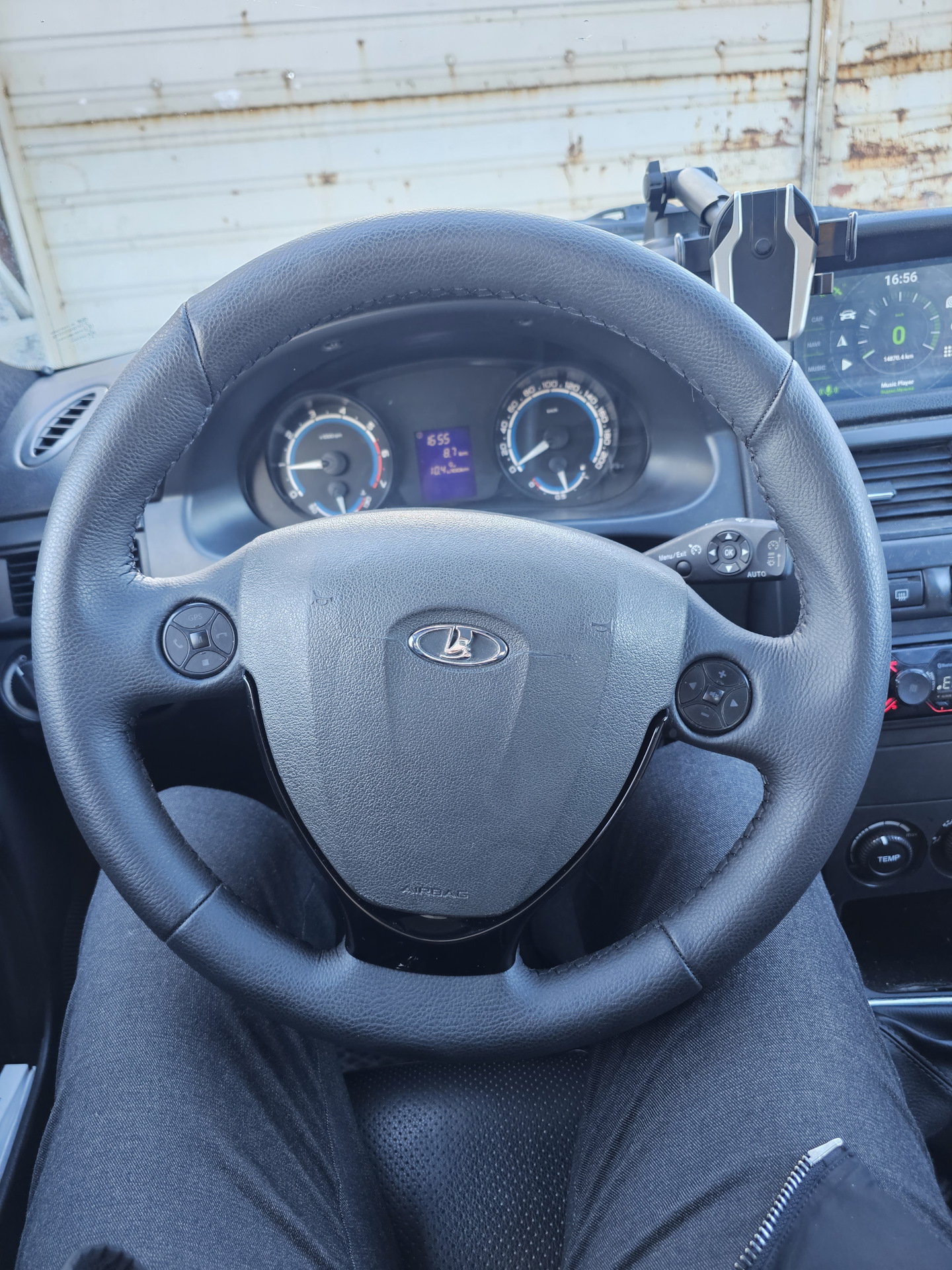 Очередной руль для приоки — Lada Приора седан, 1,6 л, 2014 года ...