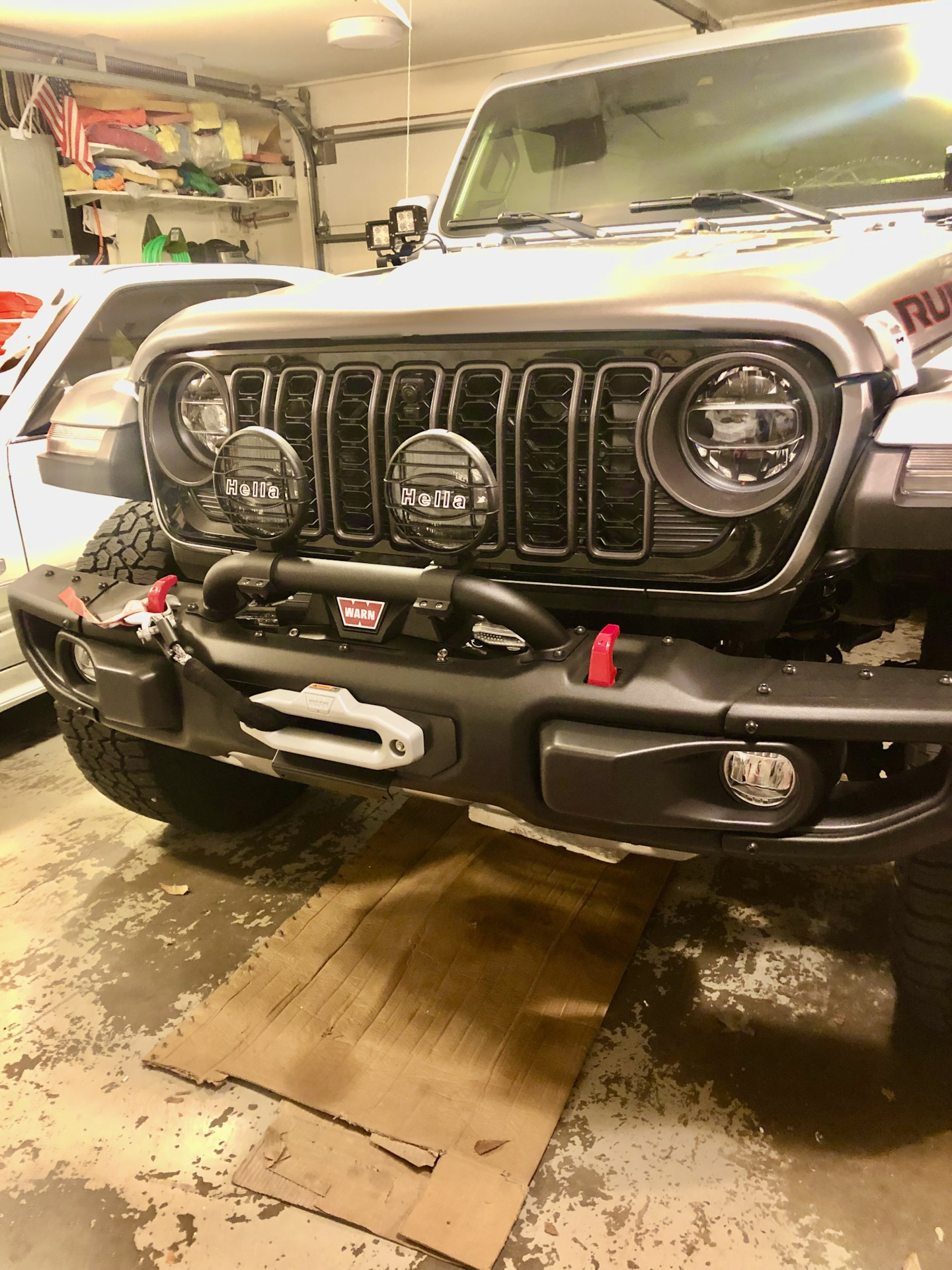 Облицовка радиатора — Jeep Wrangler (JL), 3,6 л, 2021 года | стайлинг ...