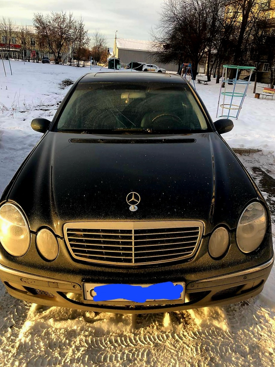 Как выглядит передний стабилизатор — Mercedes-Benz E-Class (W211), 2,7 ...