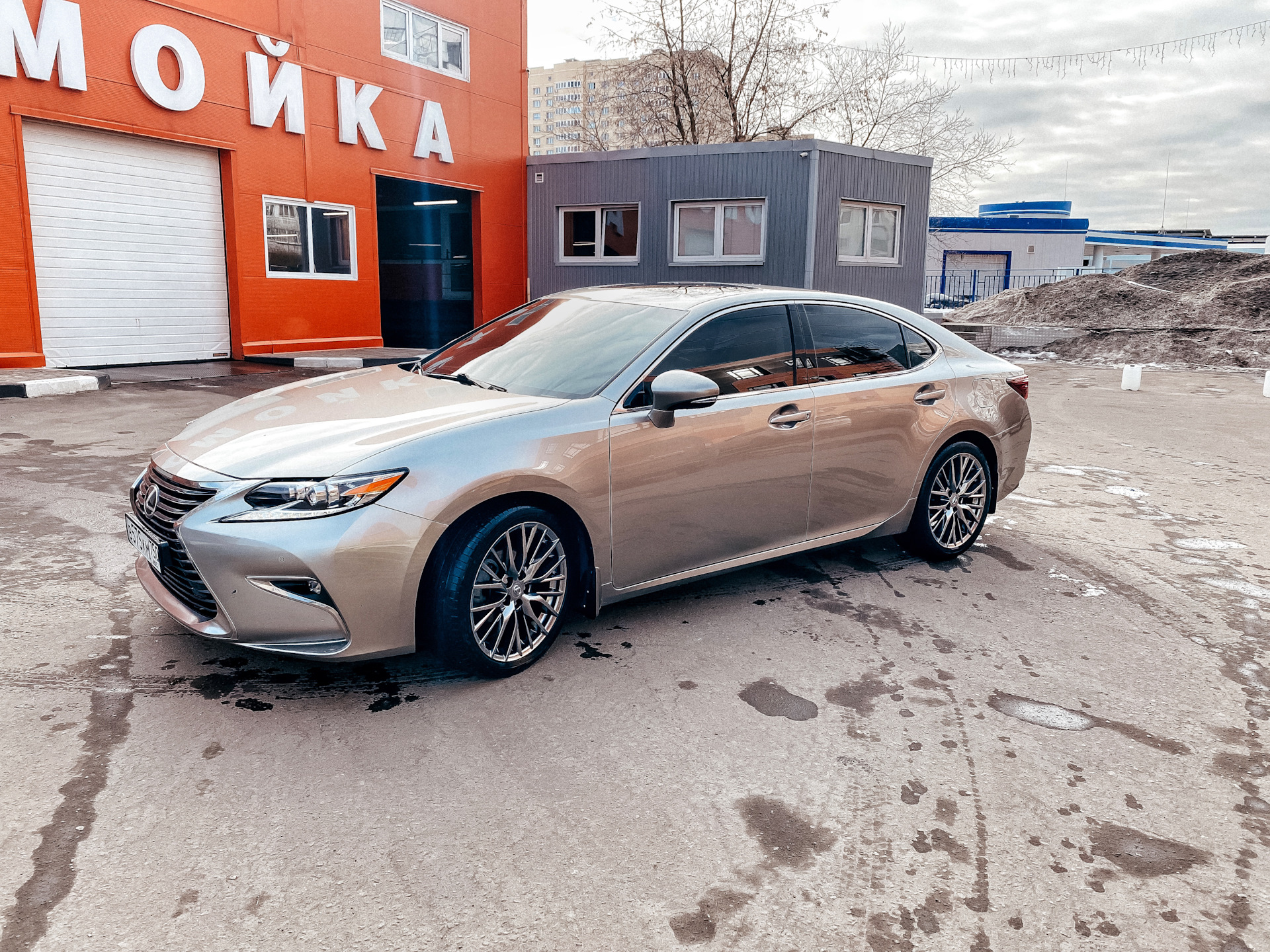 Летний сезон — Lexus ES (XV60), 2,5 л, 2015 года | колёсные диски | DRIVE2