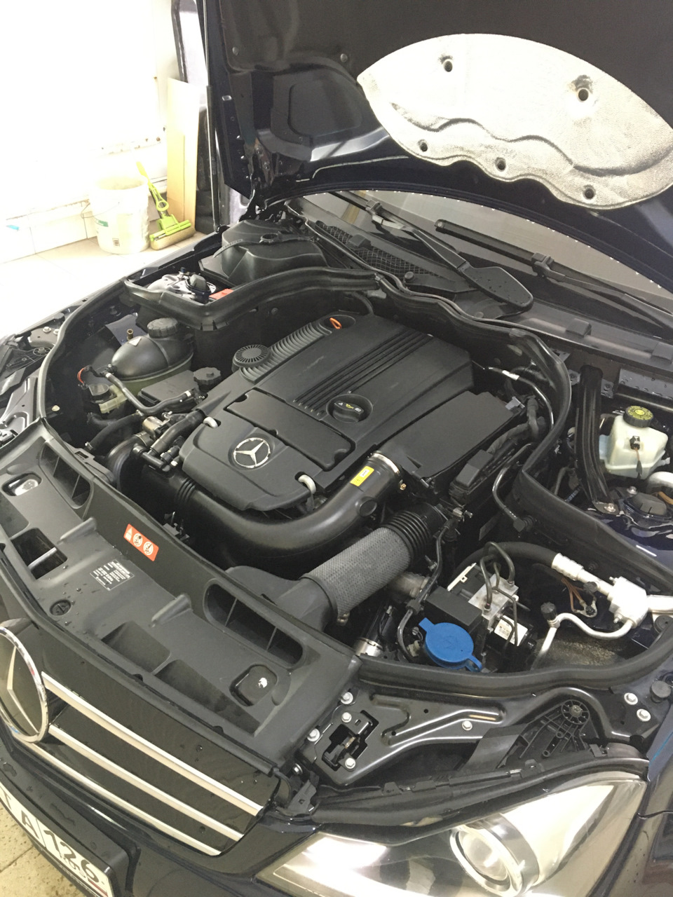 Замена роликов w204 m271 — Mercedes-Benz C-Class (W204), 1,8 л, 2011 ...