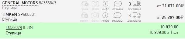 84356643 Ступица передняя в сборе GM | Запчасти на DRIVE2