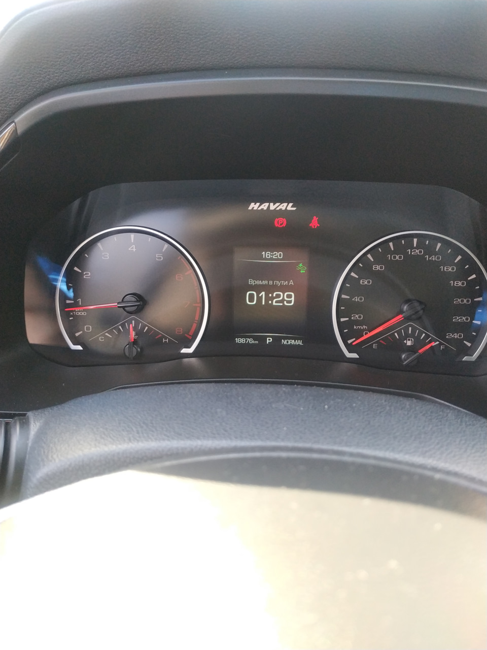 Первая поездка после замены амортизаторов — Haval F7 (1G), 2 л, 2019 ...