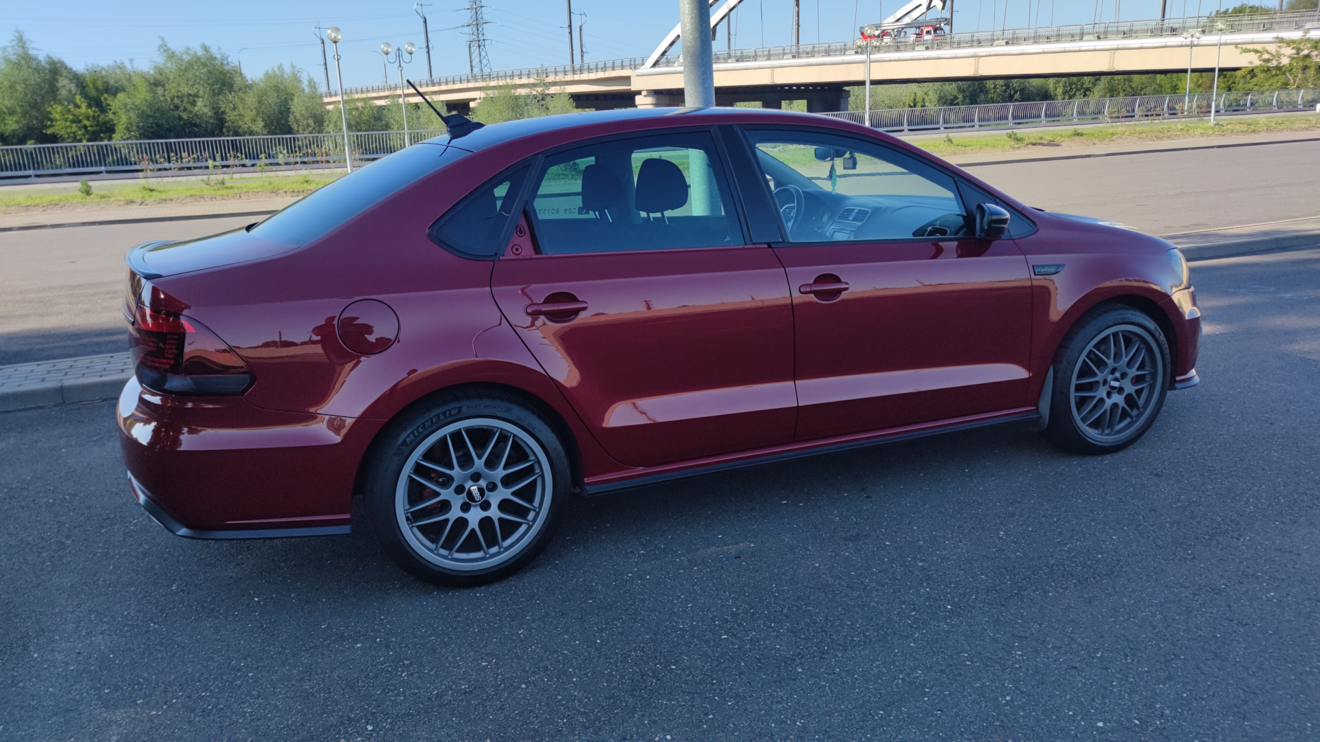 BBs rx 228 r17 — Volkswagen Polo Sedan, 1,4 л, 2018 года | колёсные ...