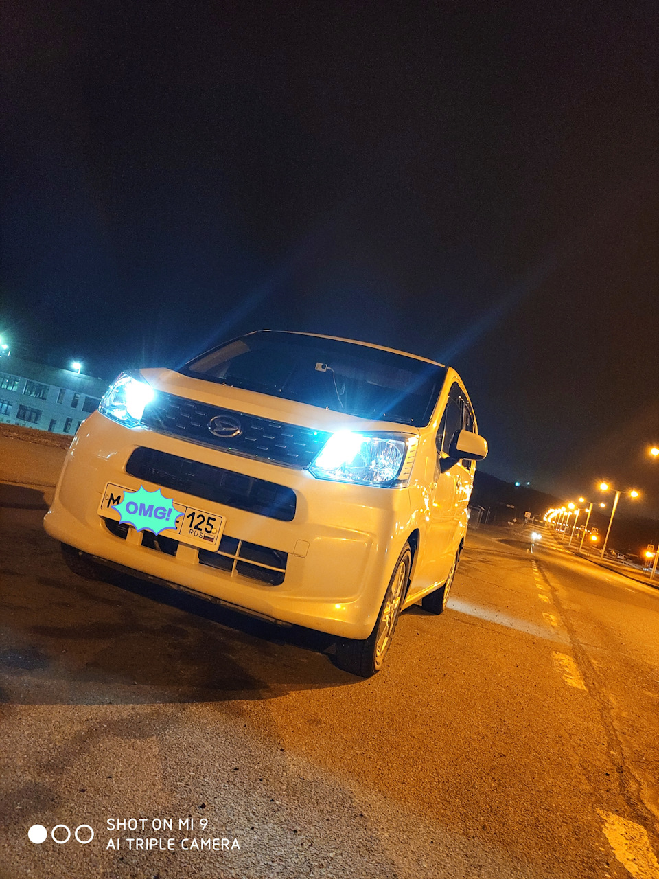 Дхо+Ближний дальний) — Daihatsu Move (LA150/LA160), 0,7 л, 2015 года ...