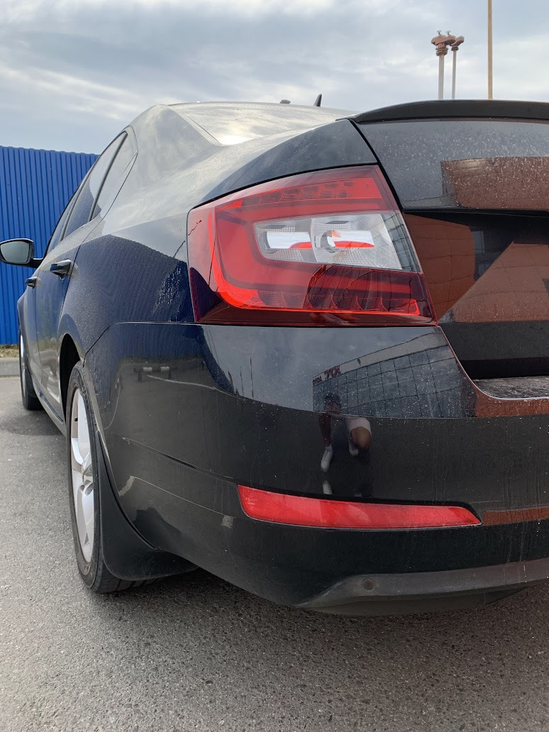 Установка фонарей (версия FL) — Skoda Octavia A7 Mk3, 1,4 л, 2016 года ...
