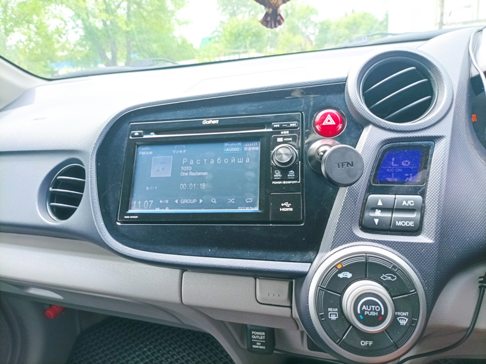 Обновка. Gathers WX-171CP — Honda Insight (2G), 1,3 л, 2009 года | автозвук | DRIVE2