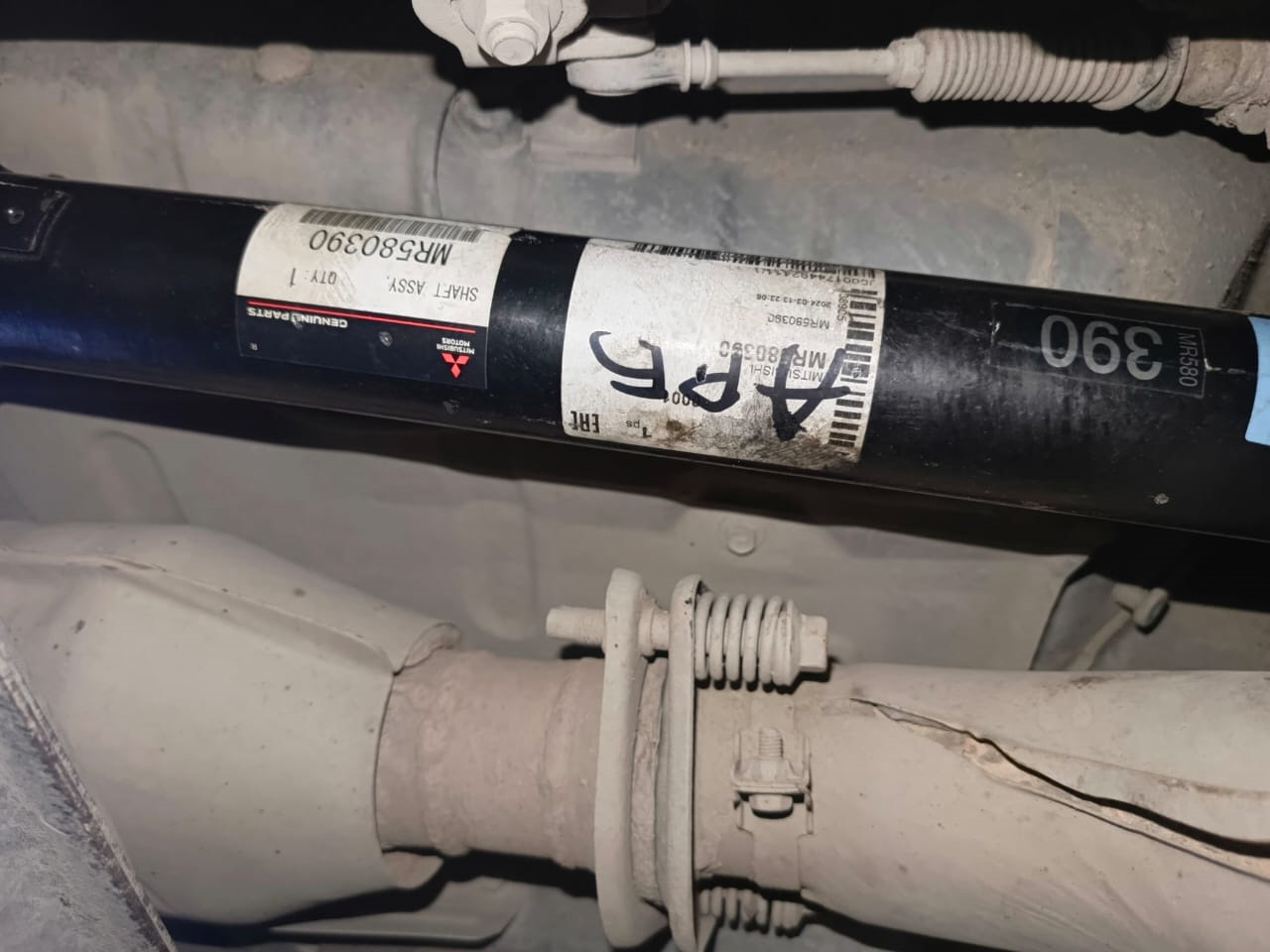 Держи кардан! Замена переднего кардана на святой оригинал на Паджеро 4 ...