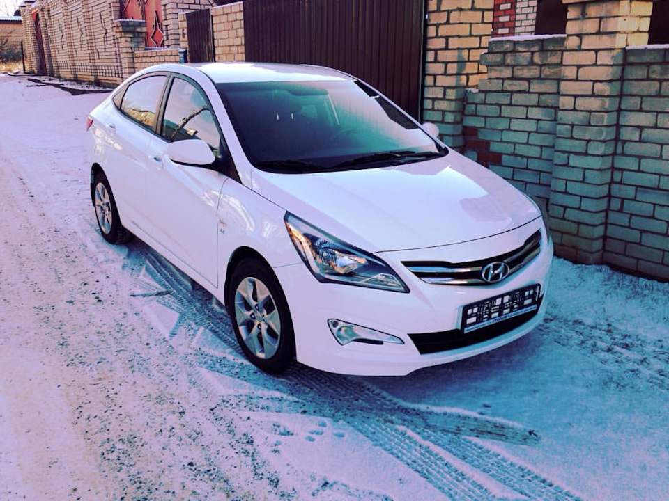 Фото нового соляриса — Hyundai Solaris (1G), 1,6 л, 2015 года | покупка машины | DRIVE2