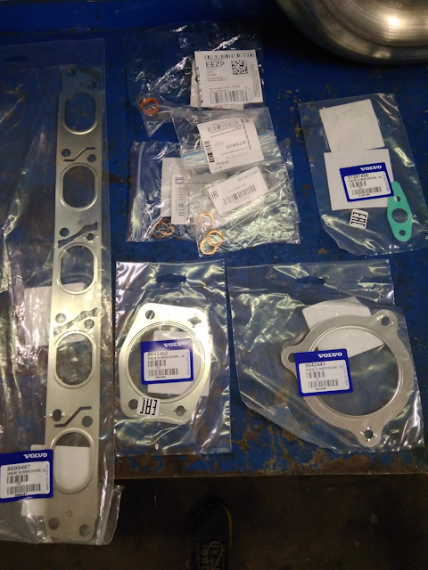 8699467 Прокладка выпускного коллектора Volvo | Запчасти на DRIVE2