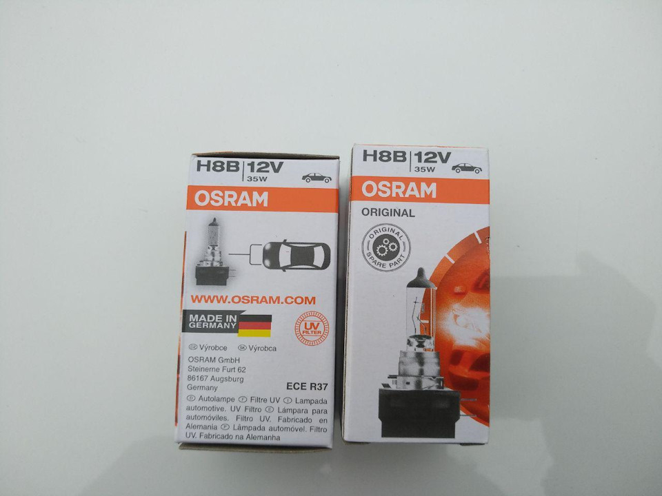 OSRAM 8HB — Daewoo Gentra, 1,5 л, 2015 года | запчасти | DRIVE2