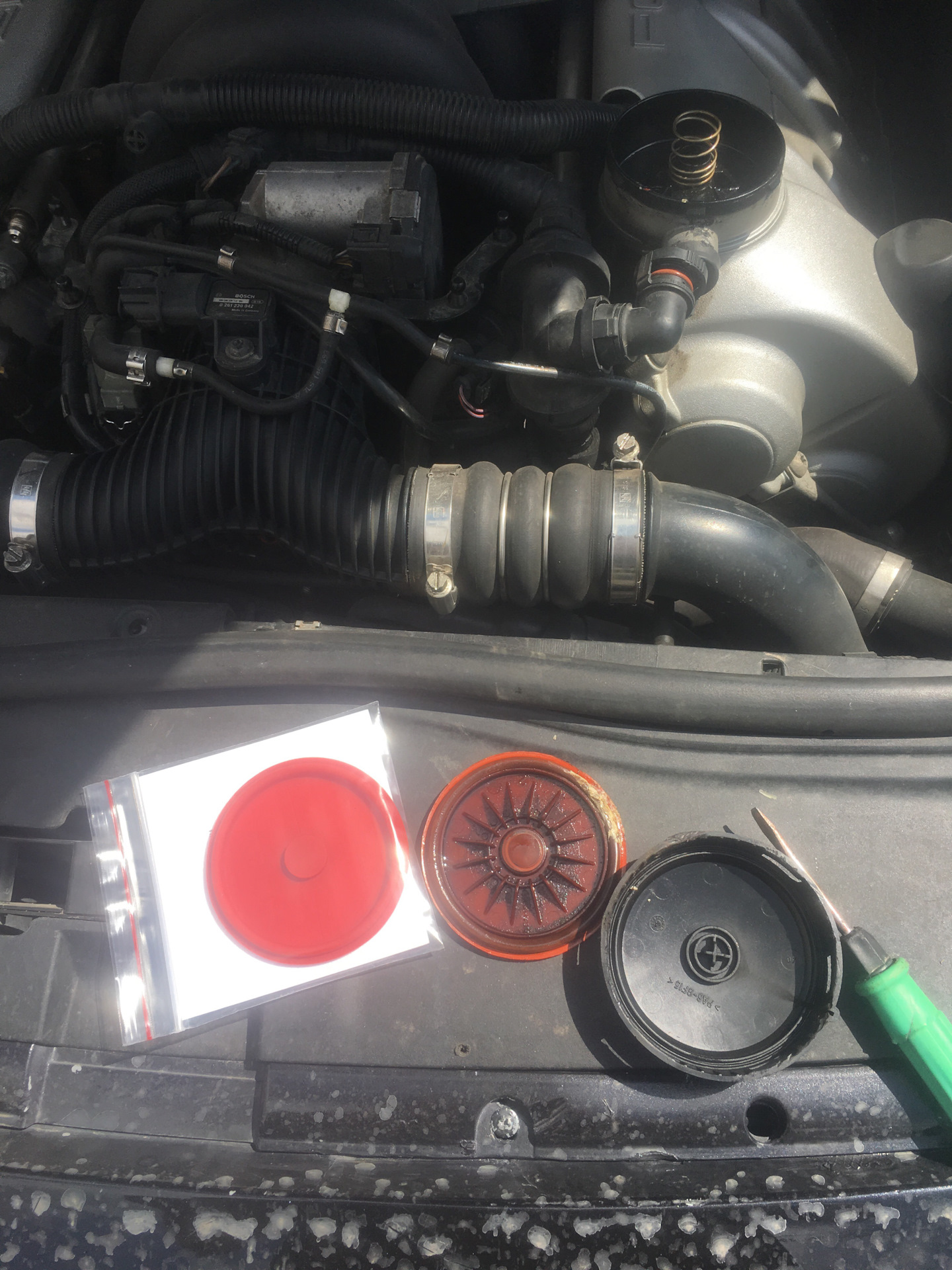 Мембрана КВКГ — Porsche Cayenne (1G) 955/957, 4,5 л, 2006 года ...