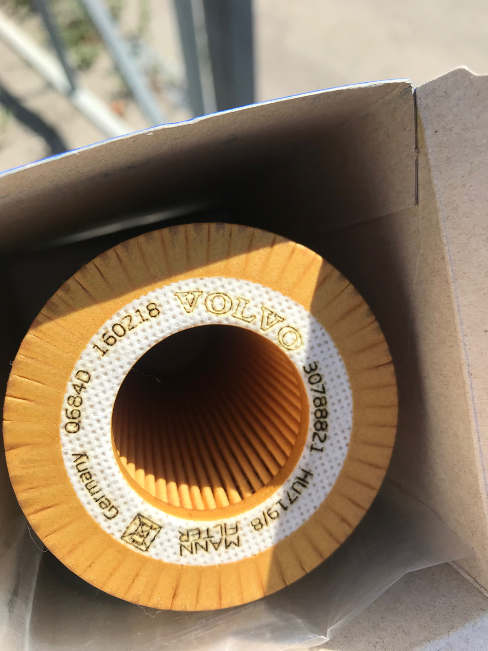 30788821 Фильтр масляный Volvo | Запчасти на DRIVE2