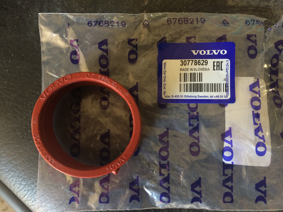 30778629 кольцо уплотнительное патрубка Volvo | Запчасти на DRIVE2