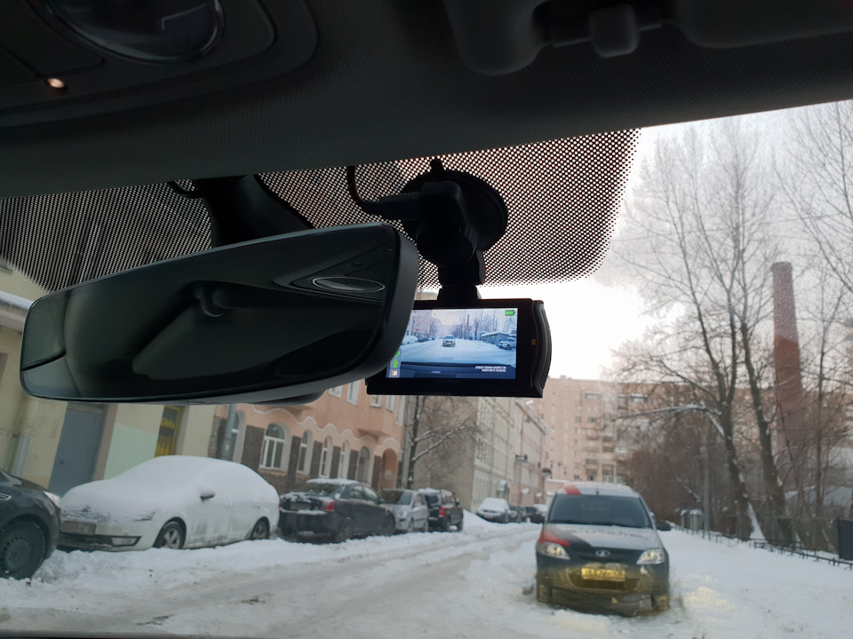 Регистратор + сетка + упоры капота — Skoda Octavia A7 Mk3, 1,8 л, 2018 ...