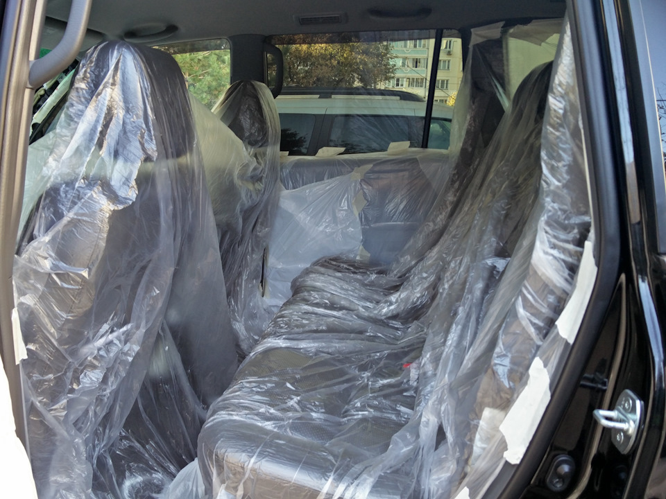 Перекраска рамки лобового стекла. Замена лобового стекла. — Toyota Land ...