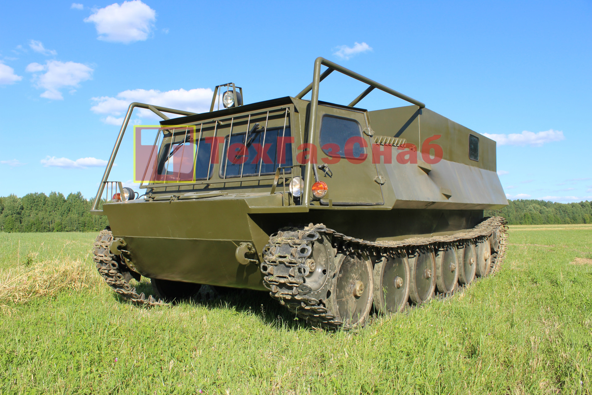 Газ 34039 (аналог) вездеход гусеничный — ТехГазСнаб на DRIVE2