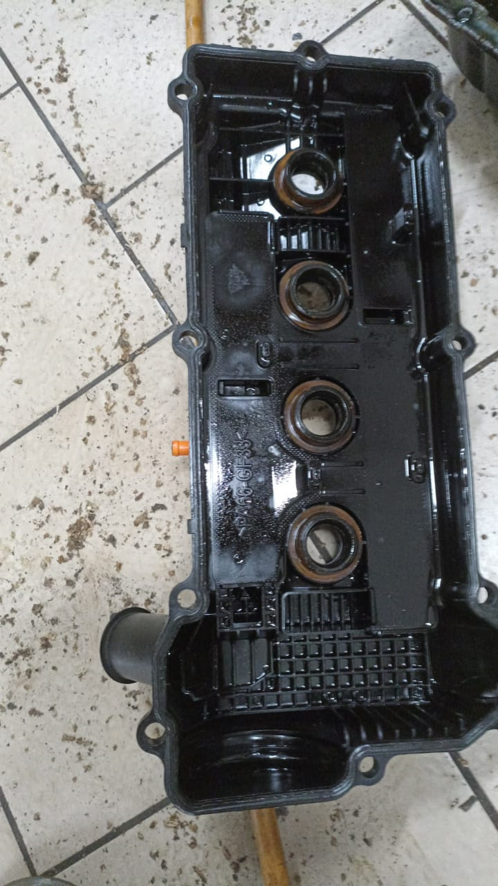 Замена цепи ГРМ, натяжителя и успокоителей — Mitsubishi Lancer X, 2 л ...