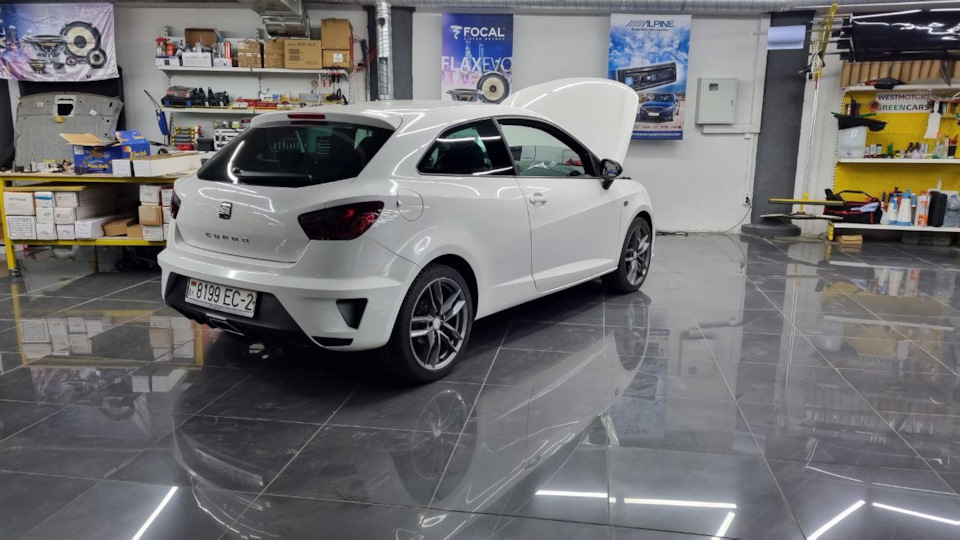 Вода в ногах водителя ч.1 — SEAT Ibiza Cupra (6J), 1,4 л, 2009 года ...