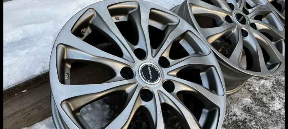 Диски Bridgestone Balminum R16 — Renault Megane III, 1,6 л, 2016 года ...