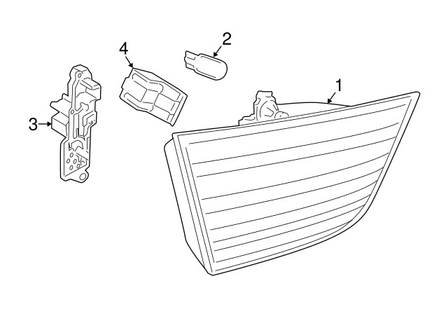 63217217313 Блок задних фонарей на багажной двери Л BMW | Запчасти на ...