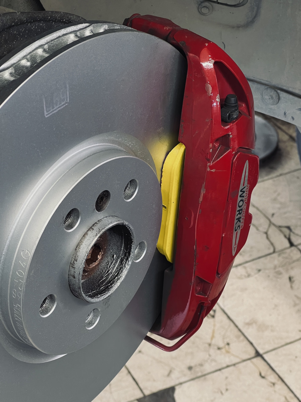 EBC Yellow, RBF660 — MINI John Cooper Works, 2 л, 2016 года | визит на ...