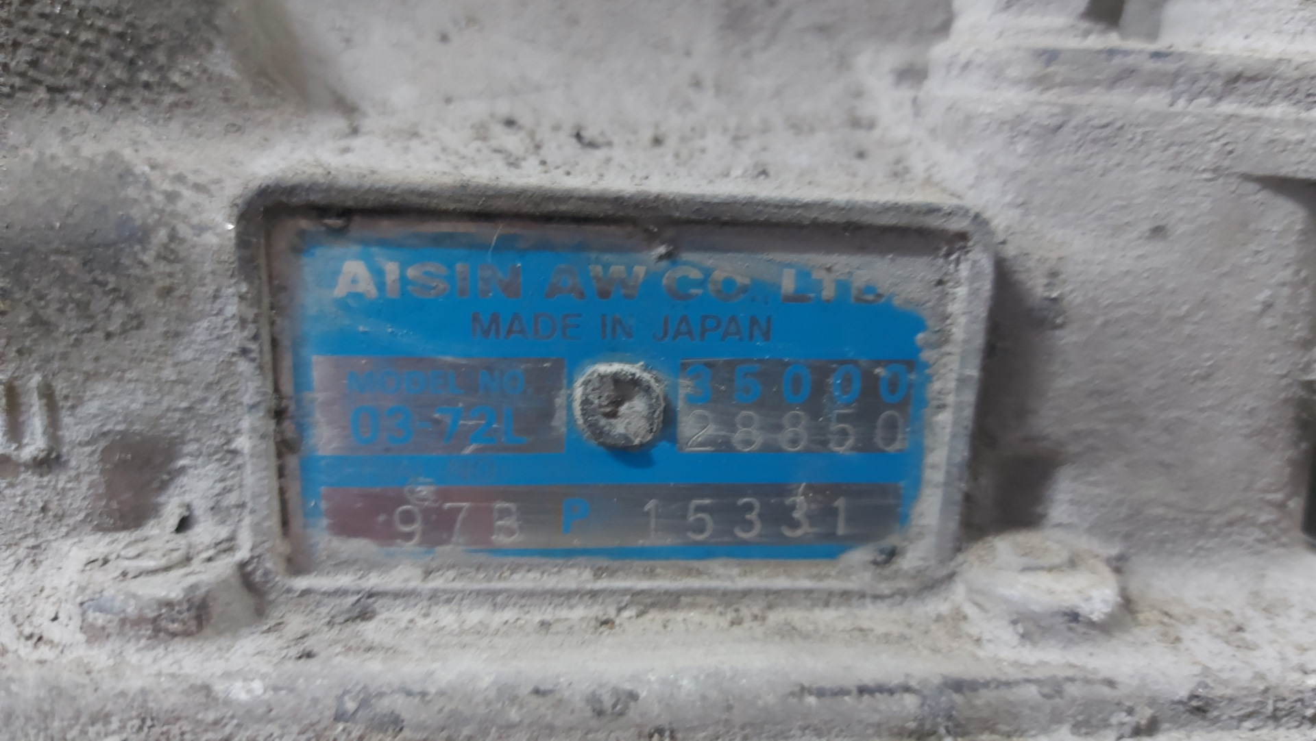 Продажа АКПП Aisin 03-72L — Toyota Lite Ace Noah, 2,2 л, 1997 года ...