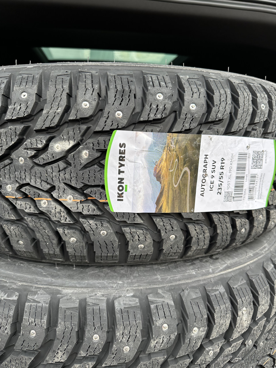 Зимние шины Ikon Tyres Autograph ICE 9 + Параметры дисков — Haval F7 (2G), 2 л, 2024 года | шины ...