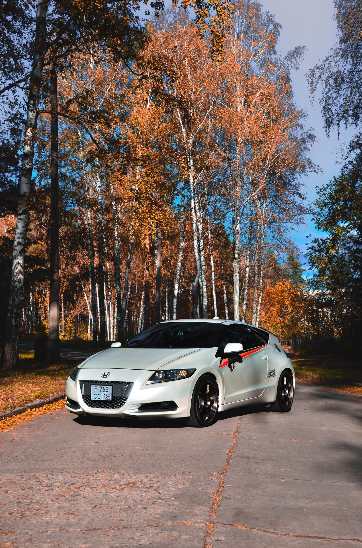 Осенний фотосет — Honda CR-Z, 1,5 л, 2011 года | фотография | DRIVE2