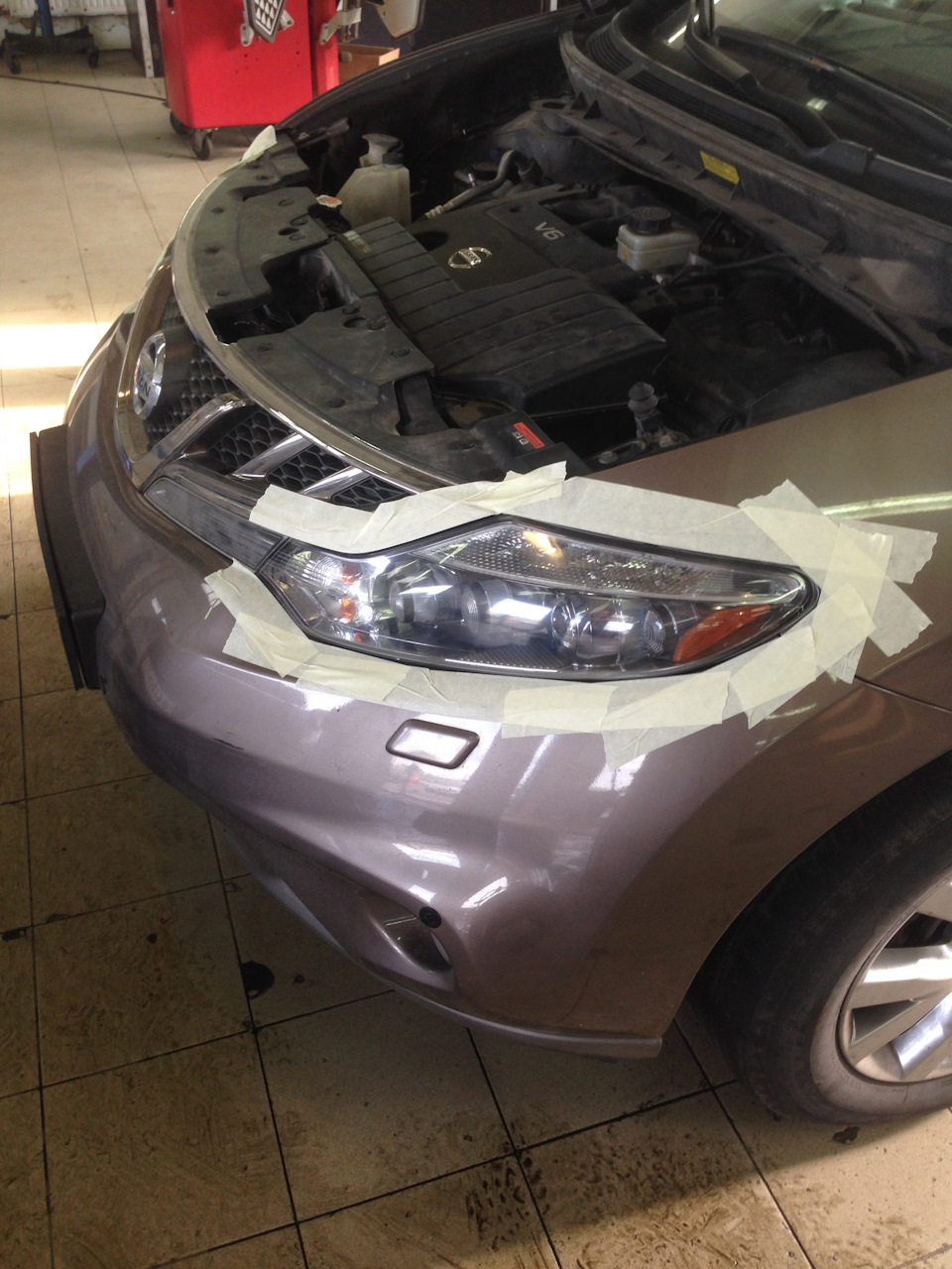 Фары Сварка!(Hella 3R Мурано Z51) — Nissan Murano II, 3,5 л, 2012 года ...